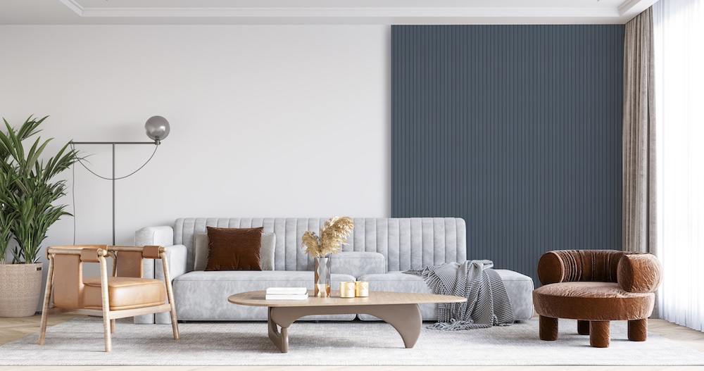 Gallery of Wood Paneling - Fluted Colored Wall Panels - 5