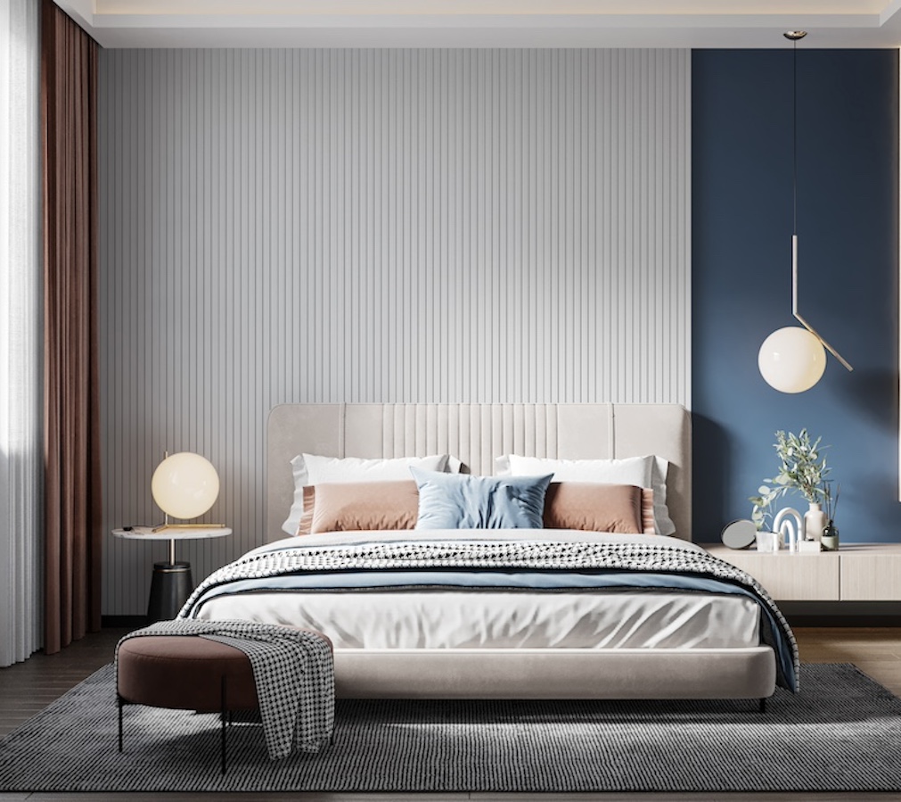 Gallery of Wood Paneling - Fluted Colored Wall Panels - 14