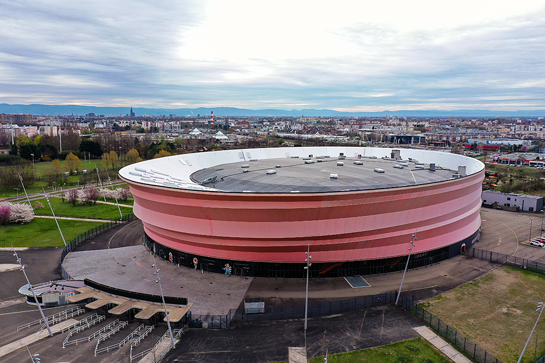 Roofing Membrane in Sports Arena from Elevate EMEA
