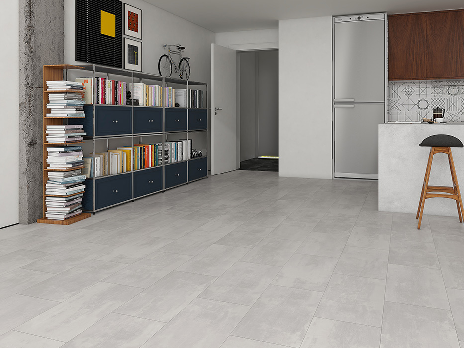 Piso vinílico SPC Tile - VIK de CHC