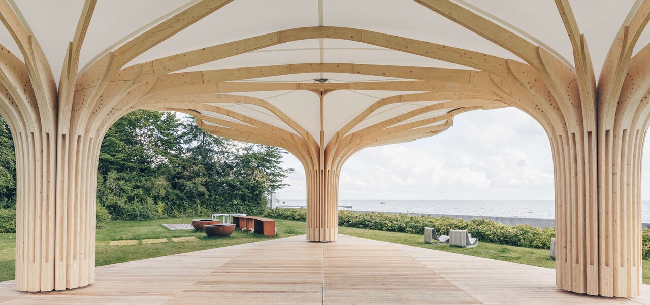 Gallery of Wooden Tensile Structure at 3 Days of Design - 1