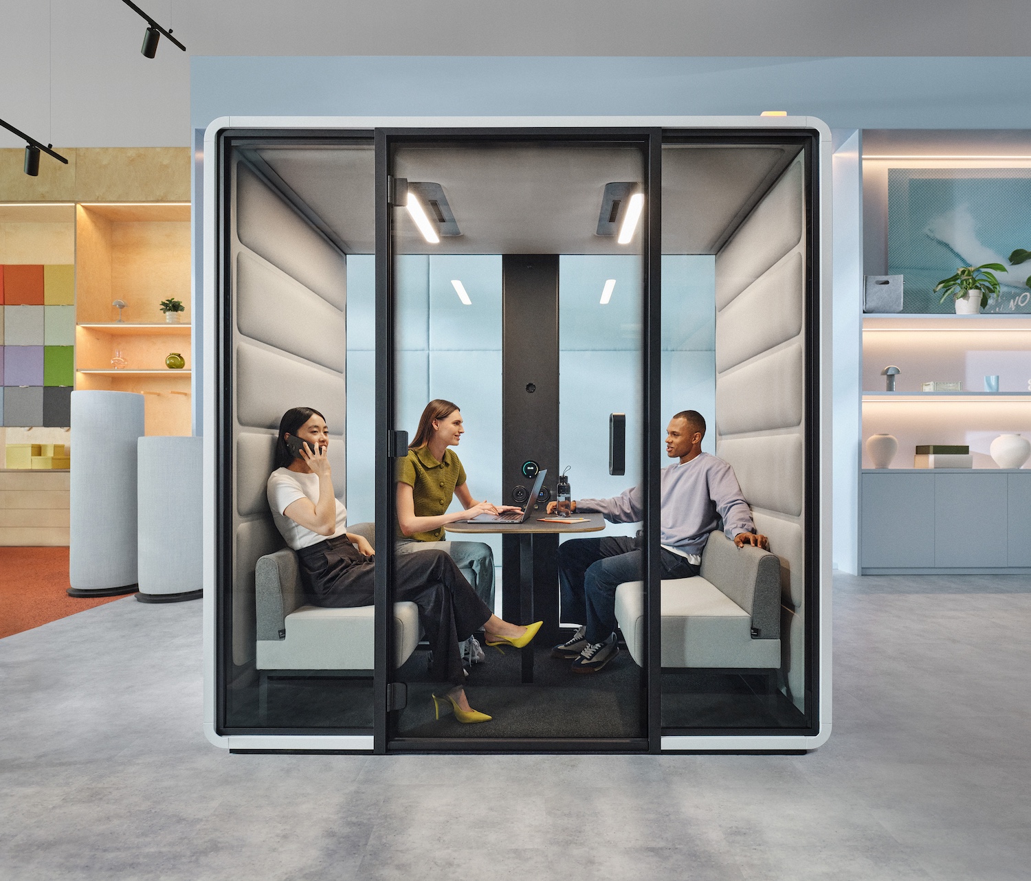 Gallery of Medium Accessible Meeting Pod - HushFree.Access.M - 2