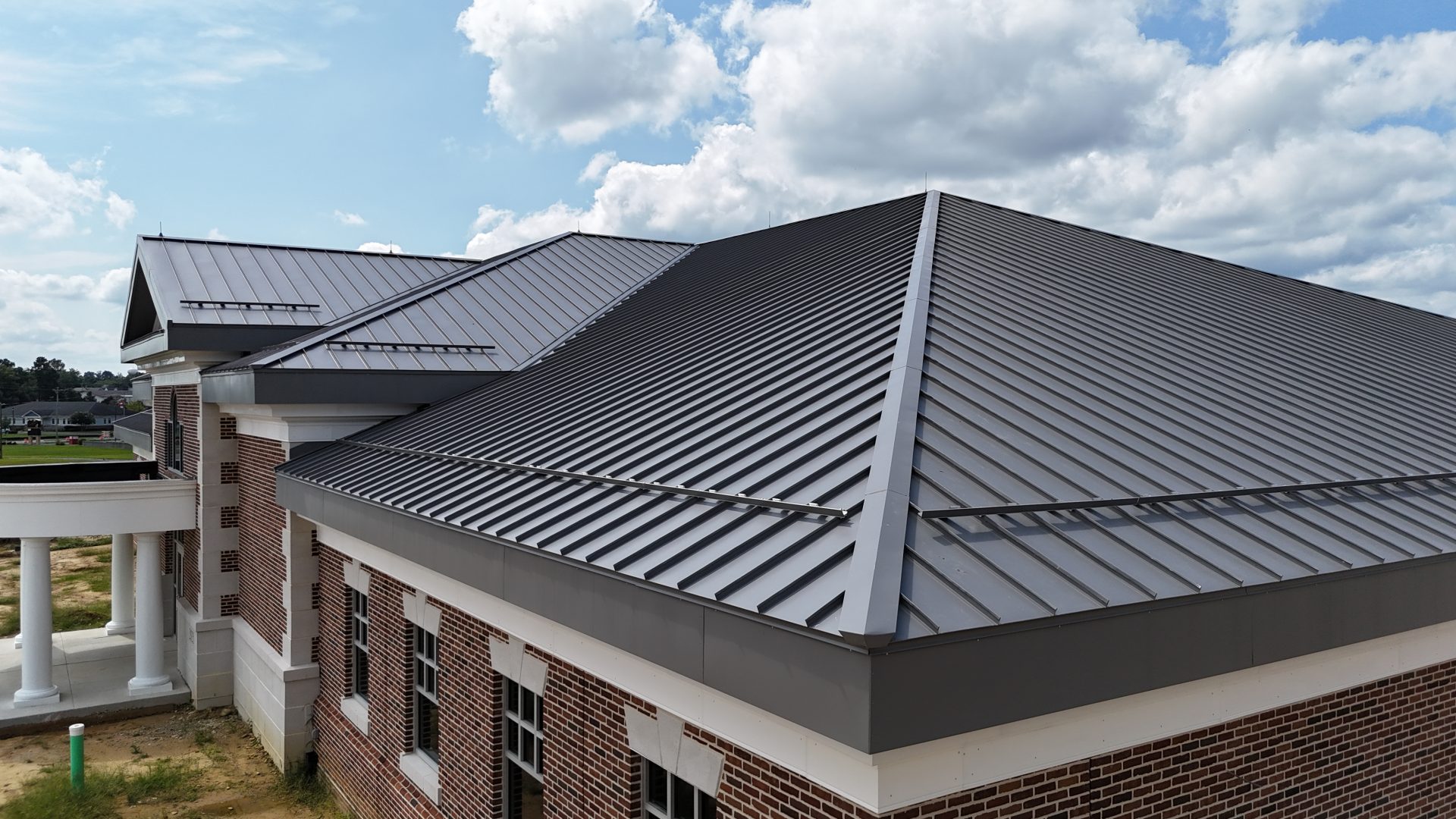 Gallery of Metal Roofing at Police Department - 5