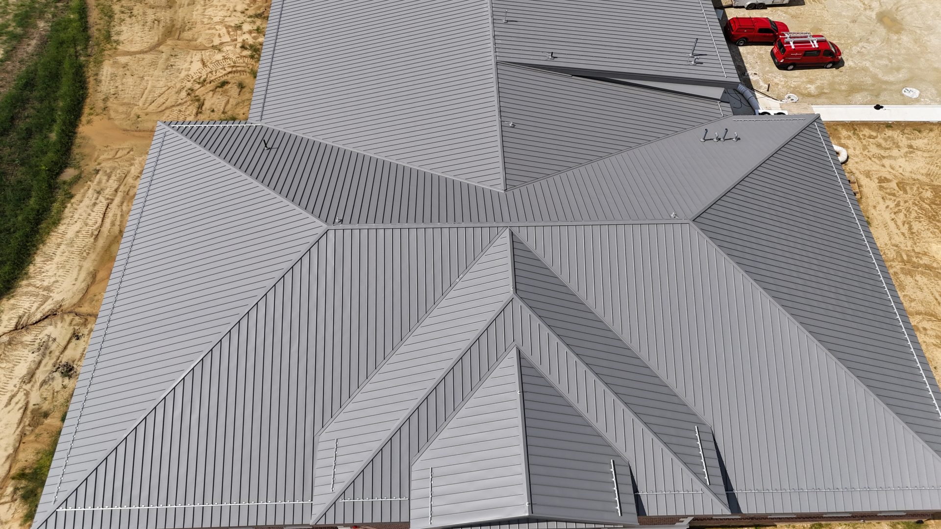 Gallery of Metal Roofing at Police Department - 4