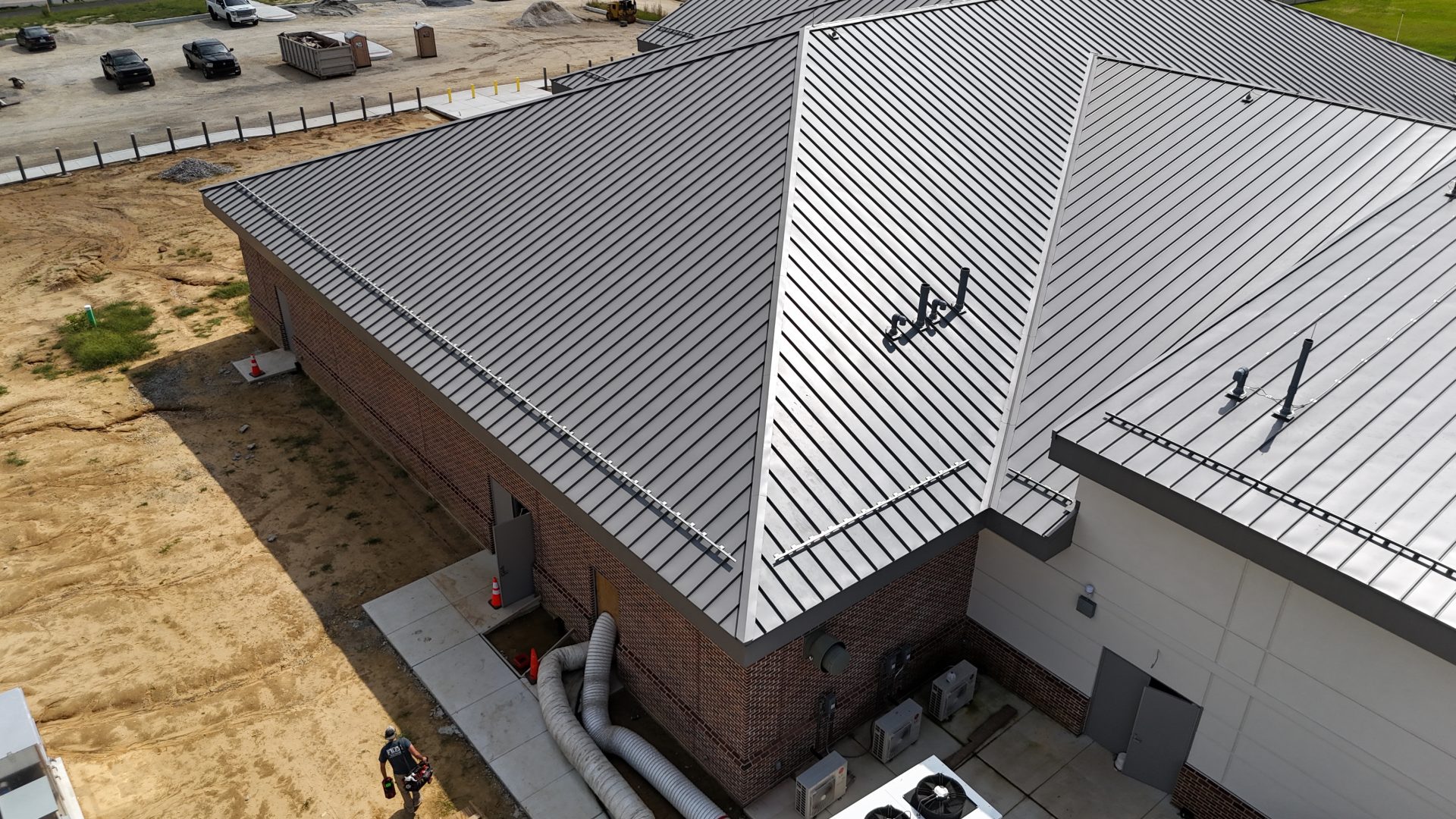 Gallery of Metal Roofing at Police Department - 3