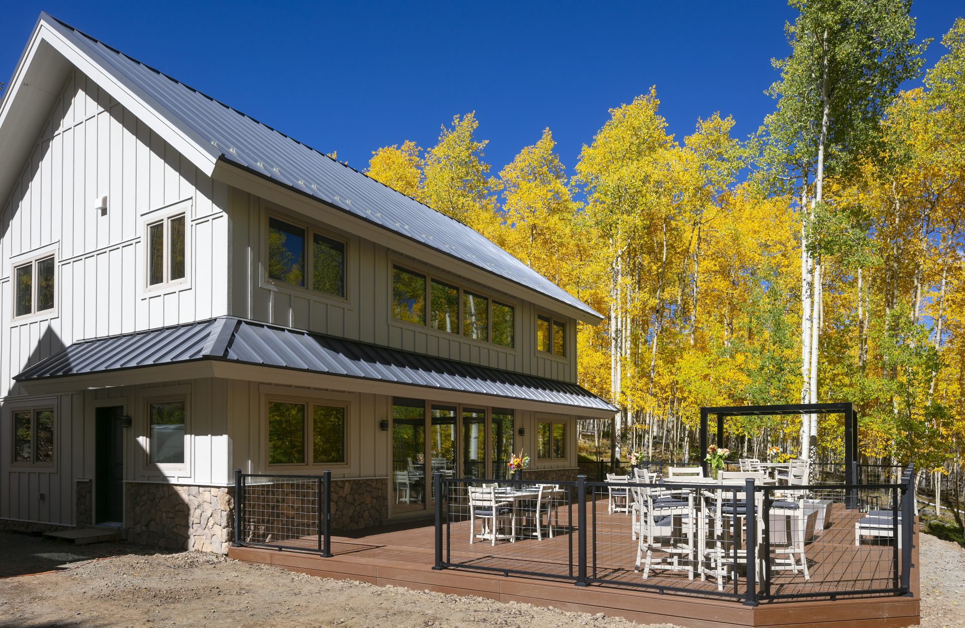 Metal Panel Roofing at VISION House from Fabral