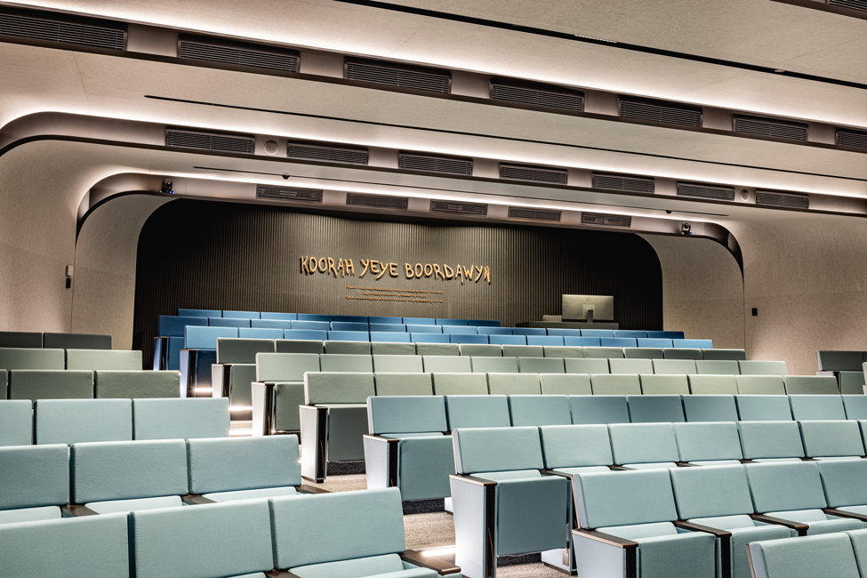 Gallery of Customized Auditorium Seating in Chevron Australia - 1