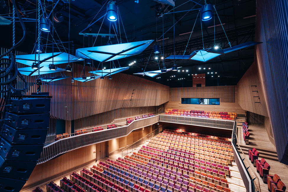 Theatre Seating in Performing Arts Center from Figueras Seating