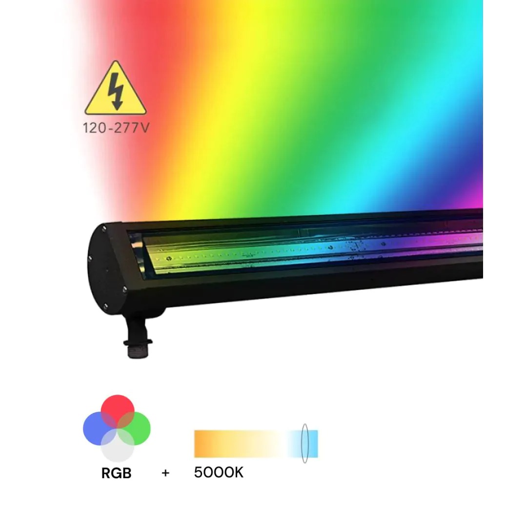 Gallery of RGBW Color-Changing Commercial Linear LED Sign Light - 2