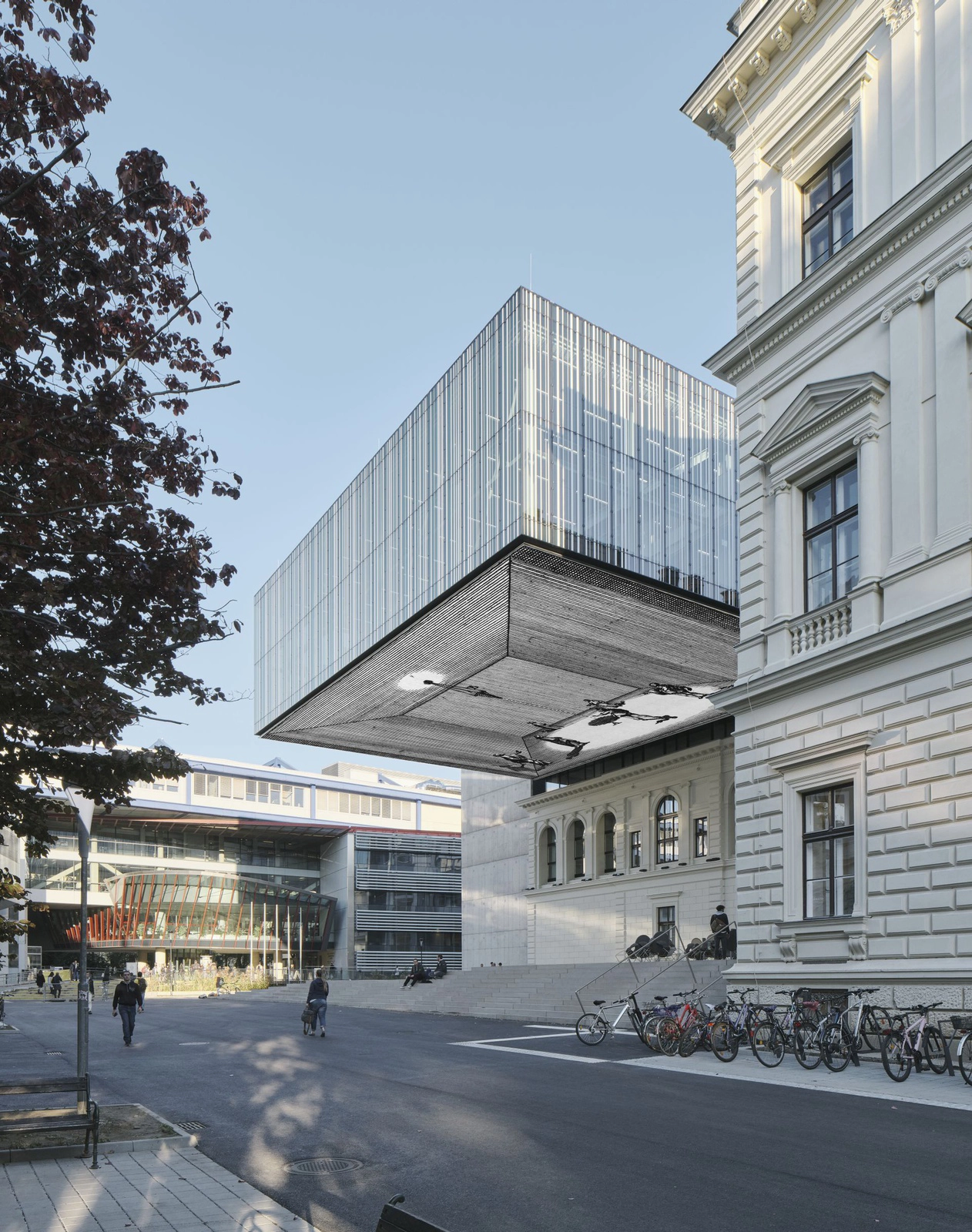 Facade Systems in Karl-Franzens University from Sto
