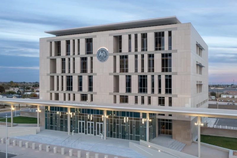 Gallery of Fiber Cement Panels at Lea County Courthouse - 2