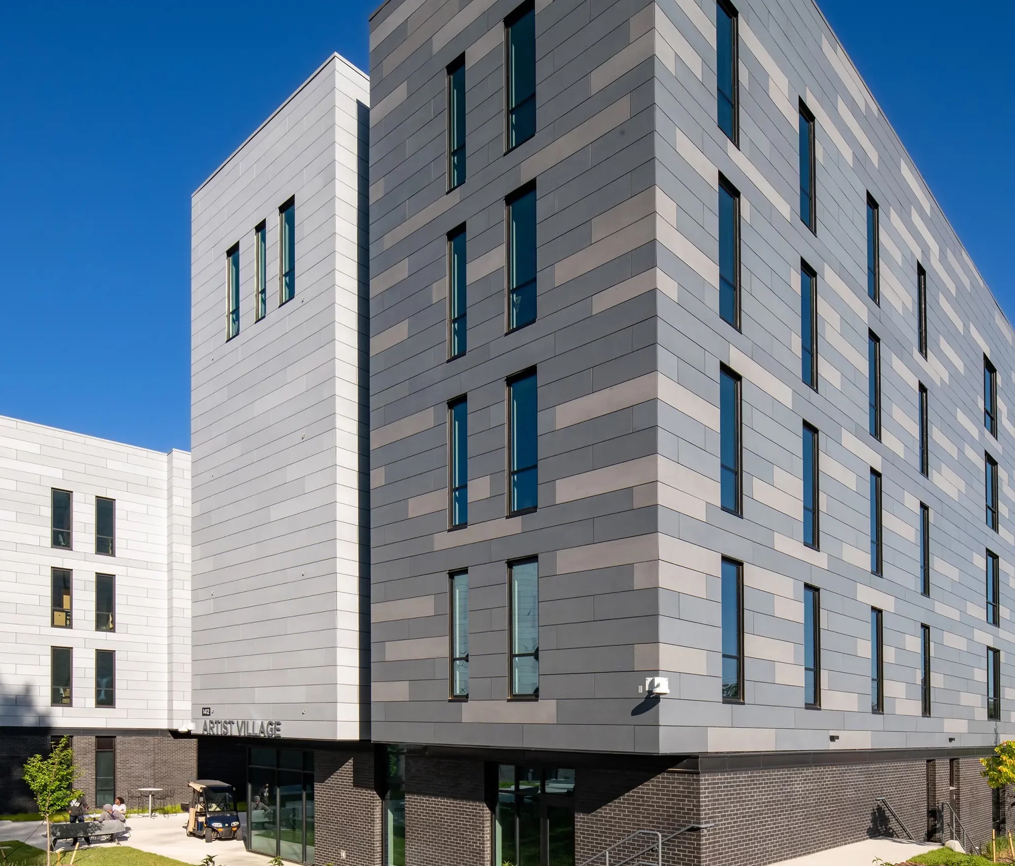 Gallery of Fiber Cement Panels at UNC School of the Arts - 3