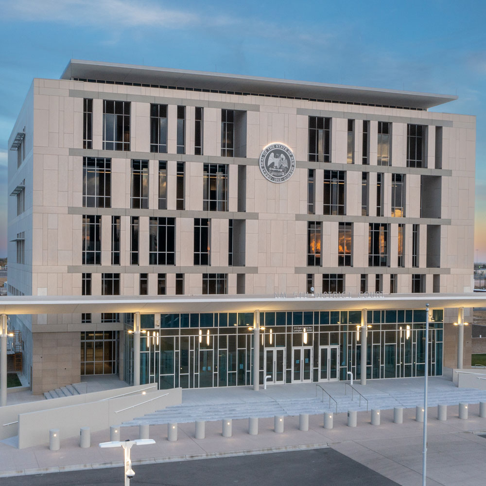 Gallery of Fiber Cement Panels at Lea County Courthouse - 6