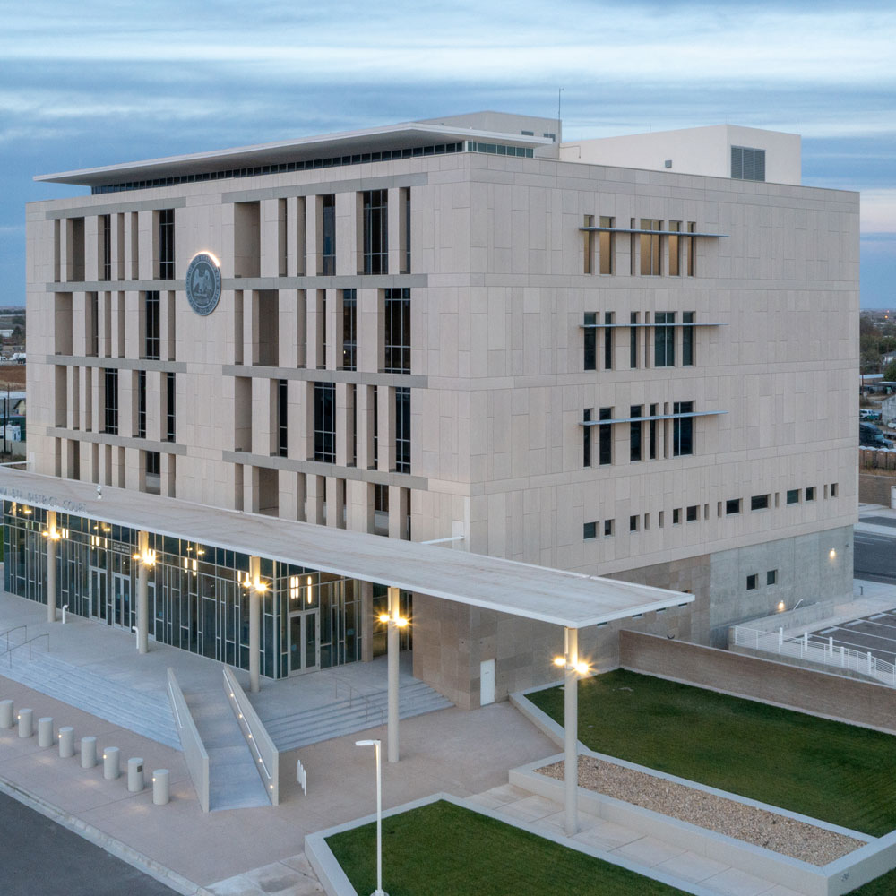 Gallery of Fiber Cement Panels at Lea County Courthouse - 5