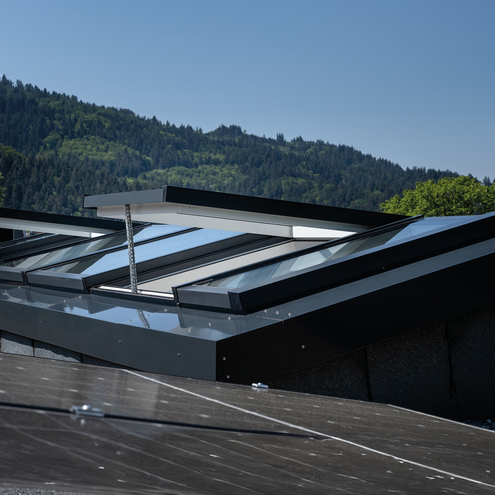 Modular Glass Skylight MS78 from LAMILUX
