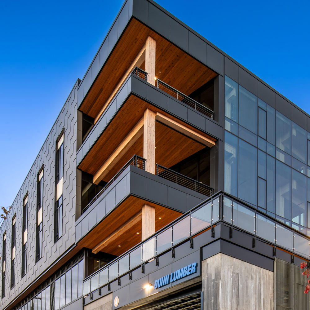 Gallery of Matte Fiber Cement Panel at Office Building - 5