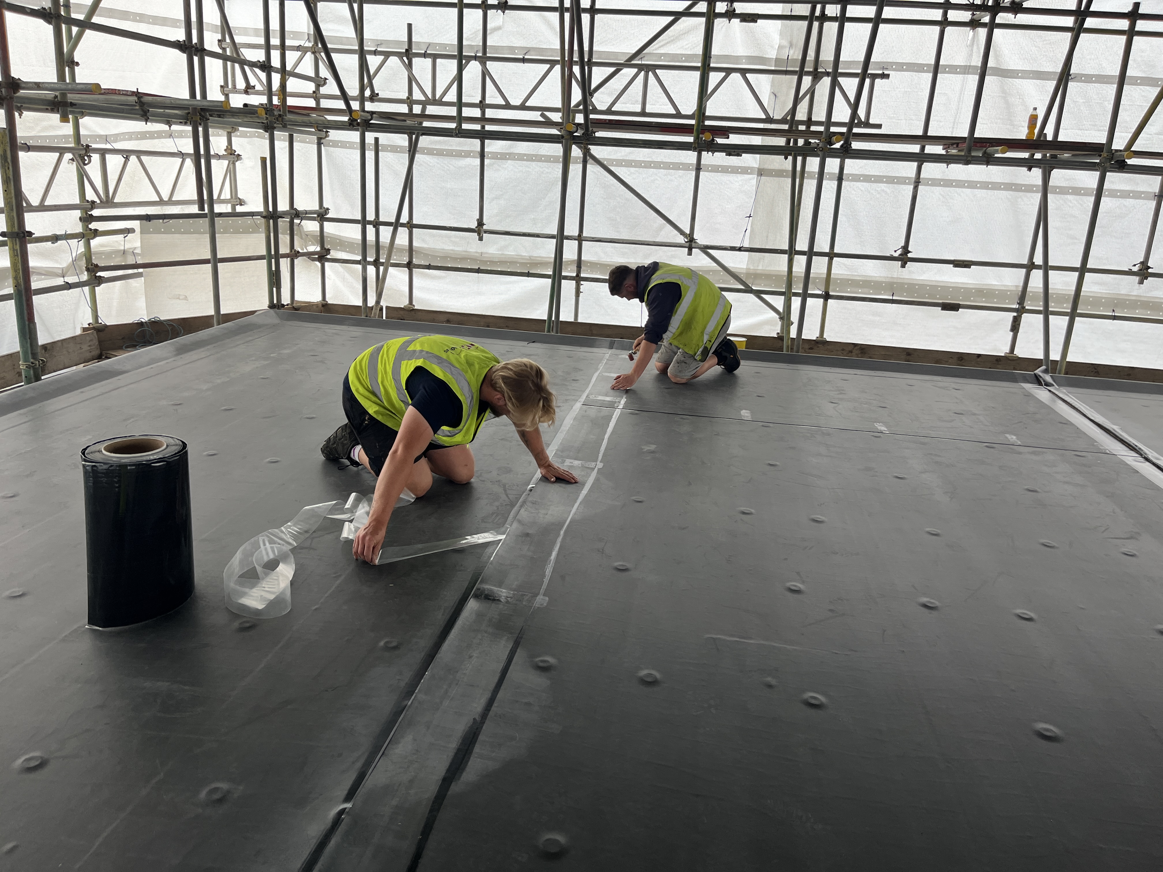 Gallery of Self-adhesive Roofing Membrane at The O2 Arena - 4