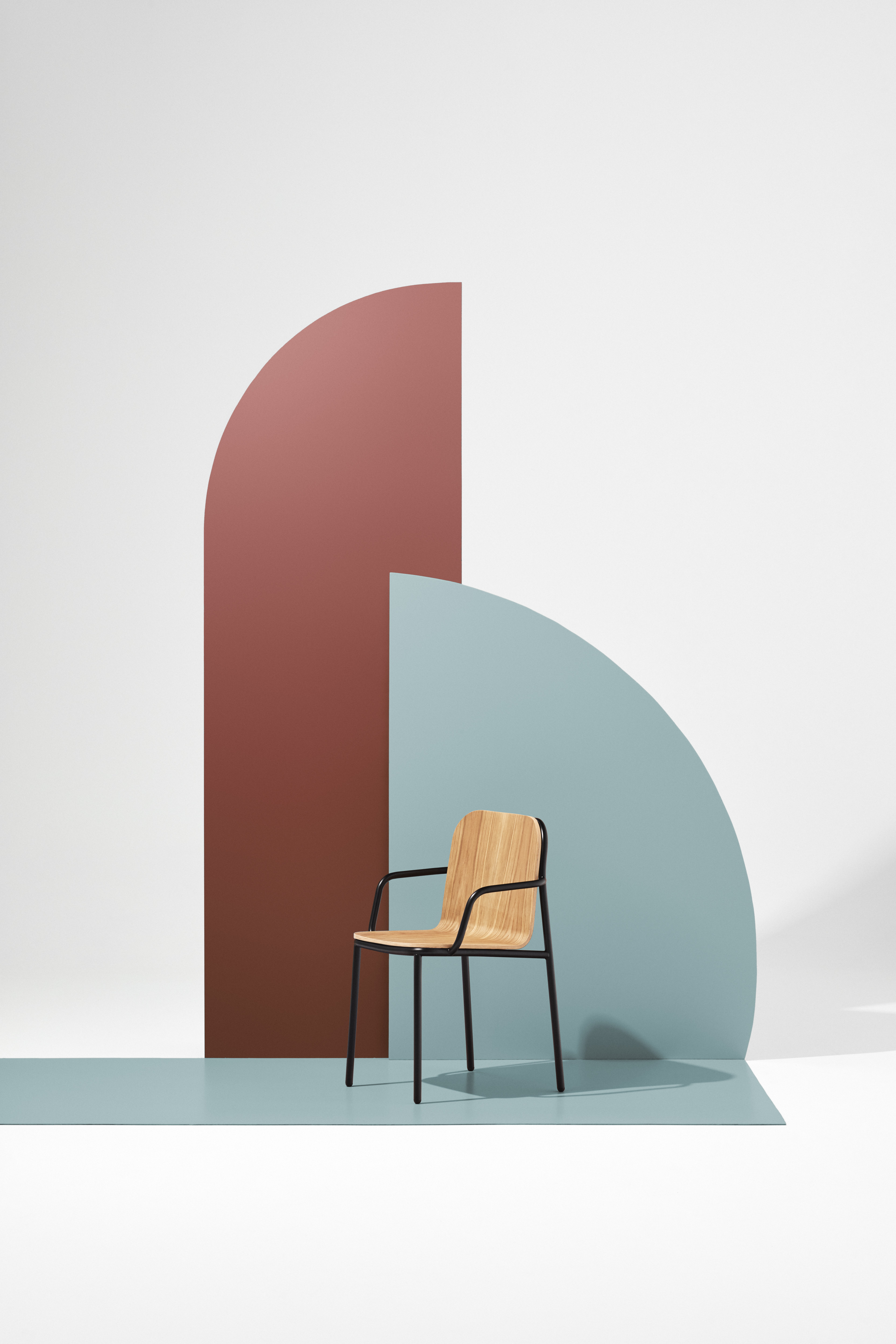 Gallery of Wood and Steel Chairs | SHELL - 29