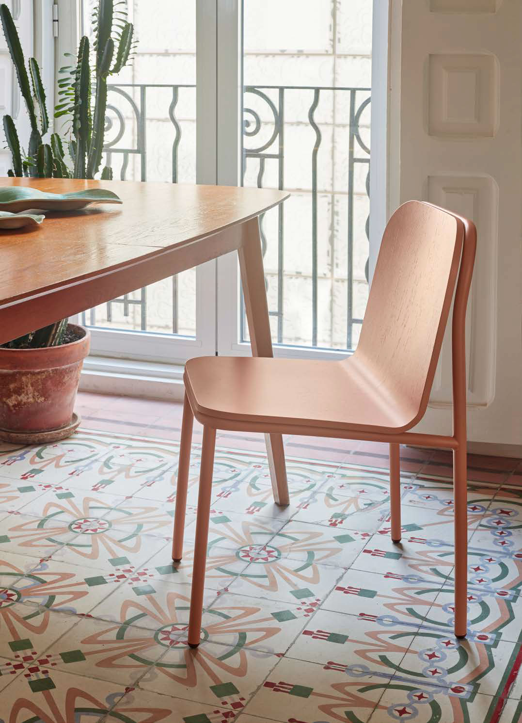 Gallery of Wood and Steel Chairs | SHELL - 8