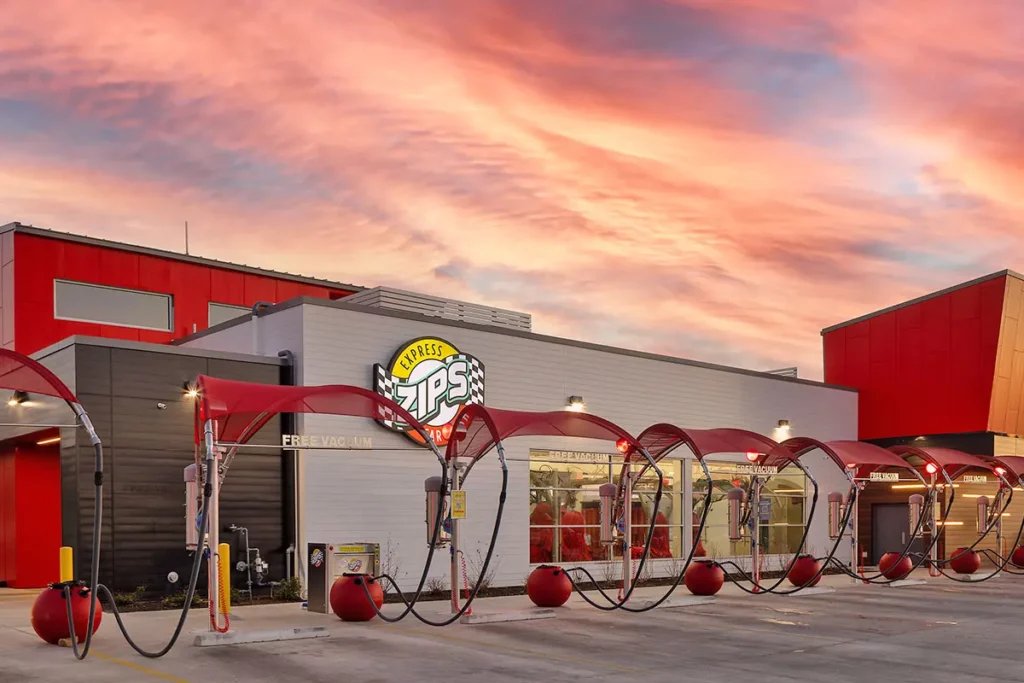 Gallery of Cladding System at Zip Car Wash - 4