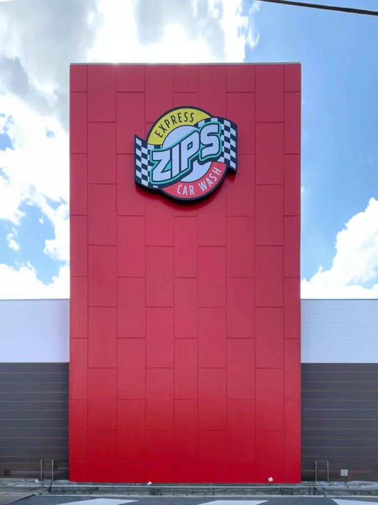 Gallery of Cladding System at Zip Car Wash - 3