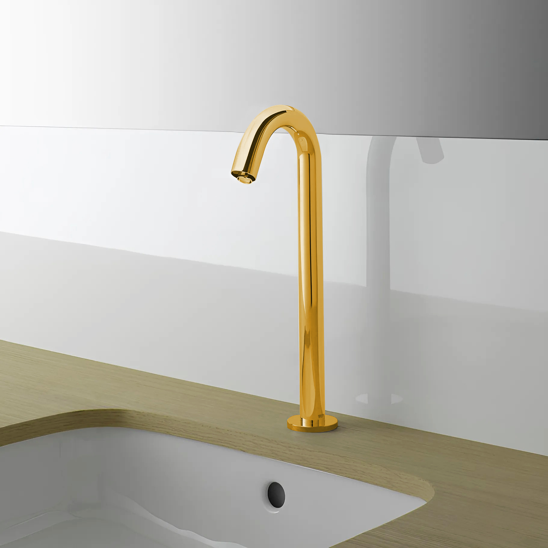 Gallery of Goose Neck and Long Spout Touchless Faucets - 4
