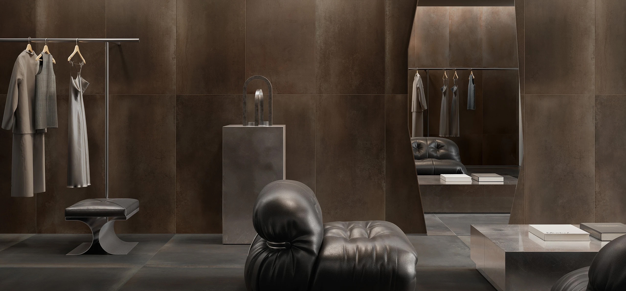 Gallery of Metal Inspired Tiles - Metalcraft - 8