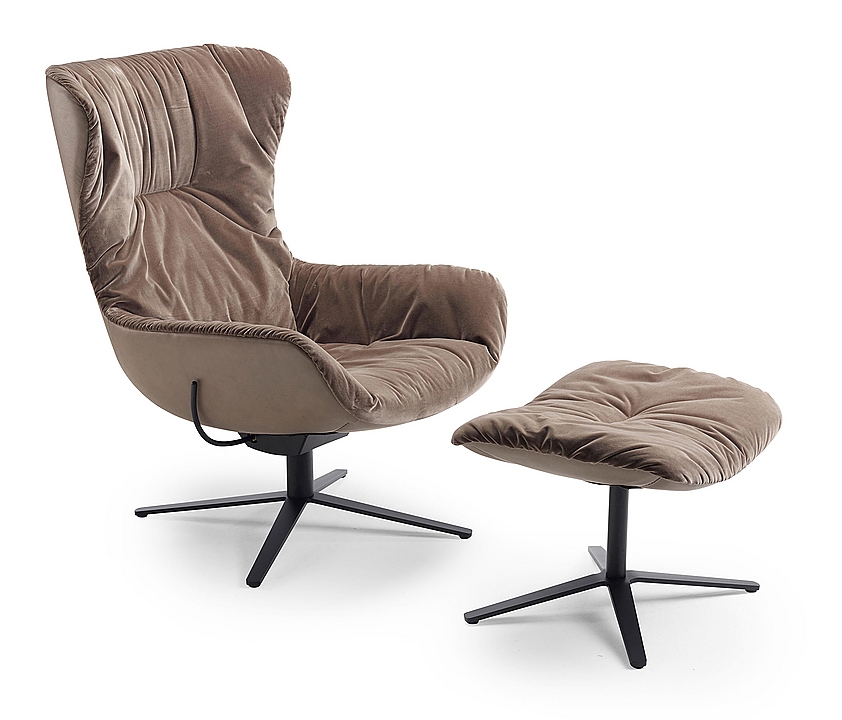 Gallery of Lounge Seating - Leya Wingback - 15
