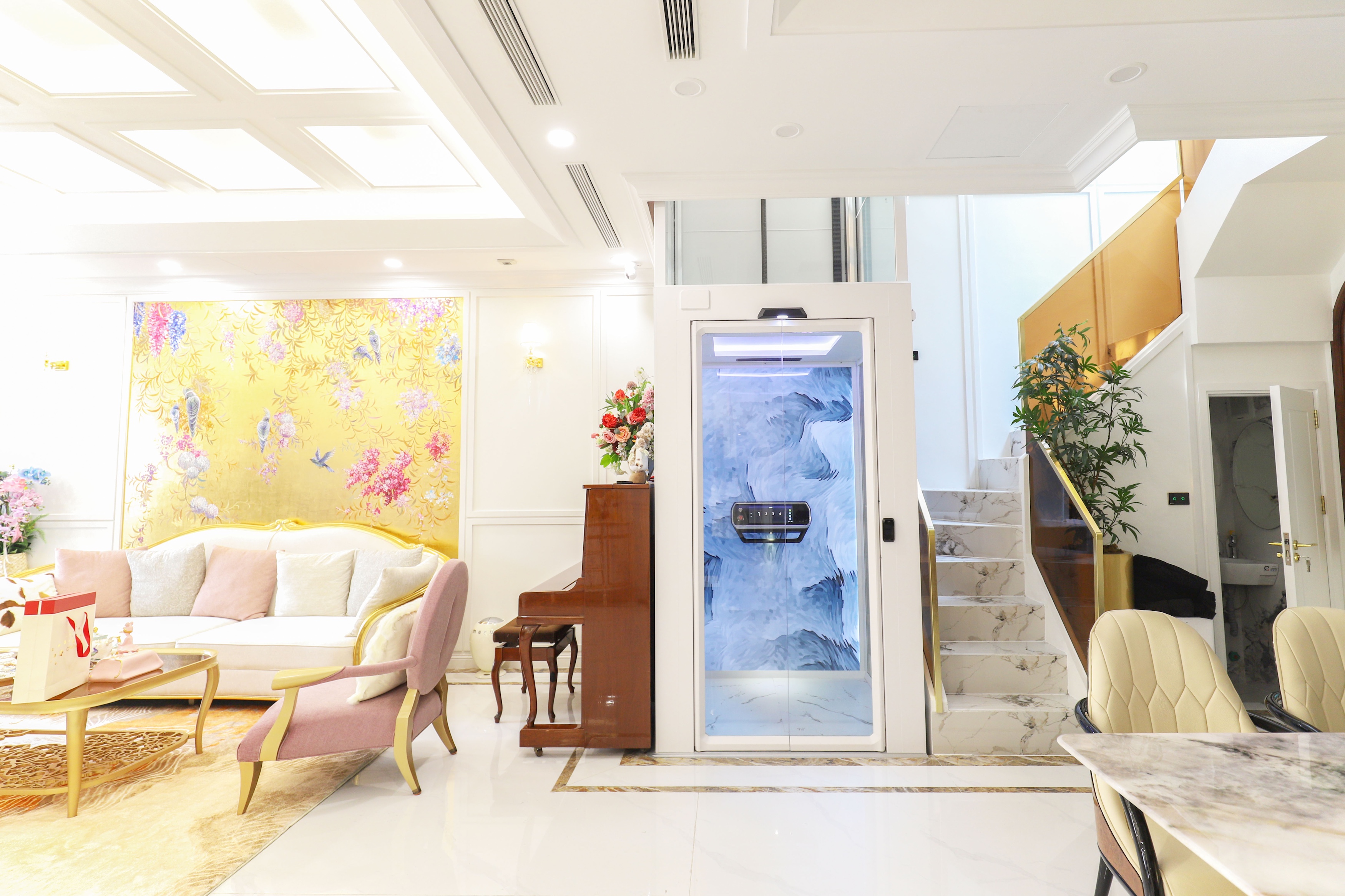 Gallery of Glass Cabin Elevator in a Hanoi Villa - 5