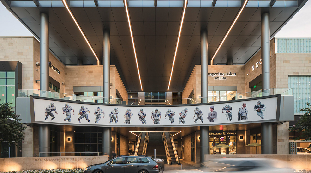 Overhead Lighting in Dallas' Star District from A-Light