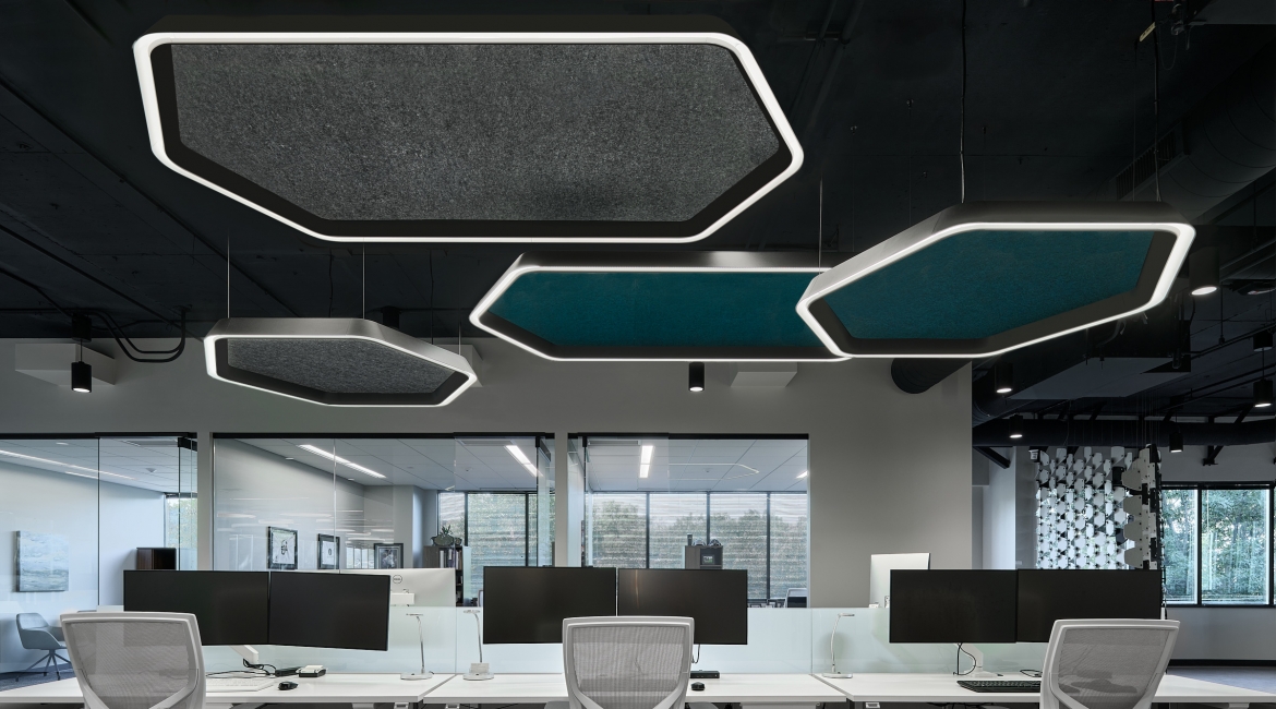 Gallery of Acoustic LED Lighting at Davis Showroom - 2
