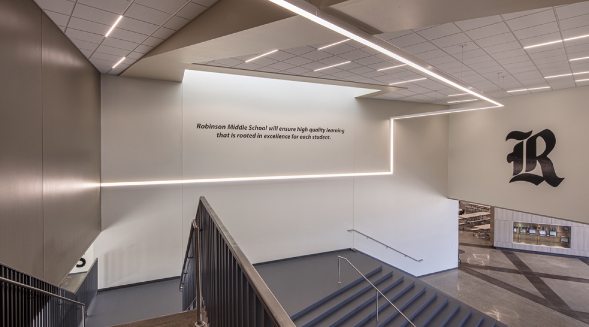 Gallery of LED Patterns at a Little Rock Middle School - 5
