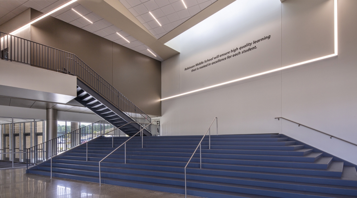 Gallery of LED Patterns at a Little Rock Middle School - 6
