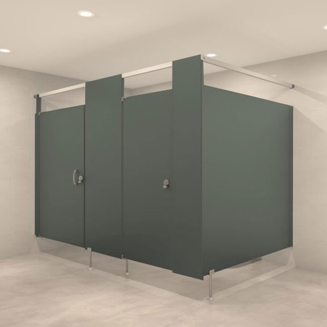 Gallery of Toilet Partitions - Powder-Coated - 14