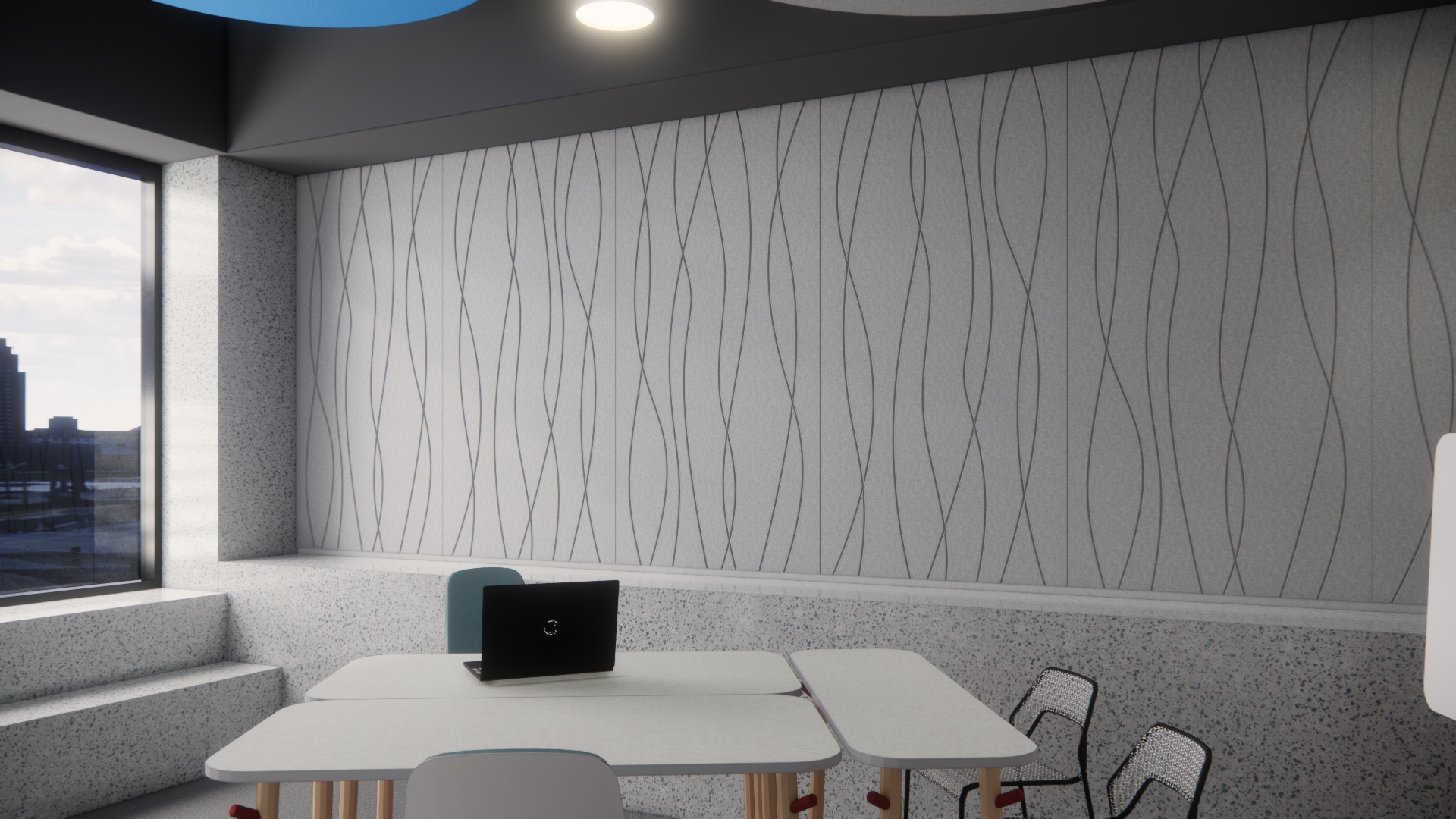 Gallery of PET Felt Engraved Acoustic Panel | VEE - 6