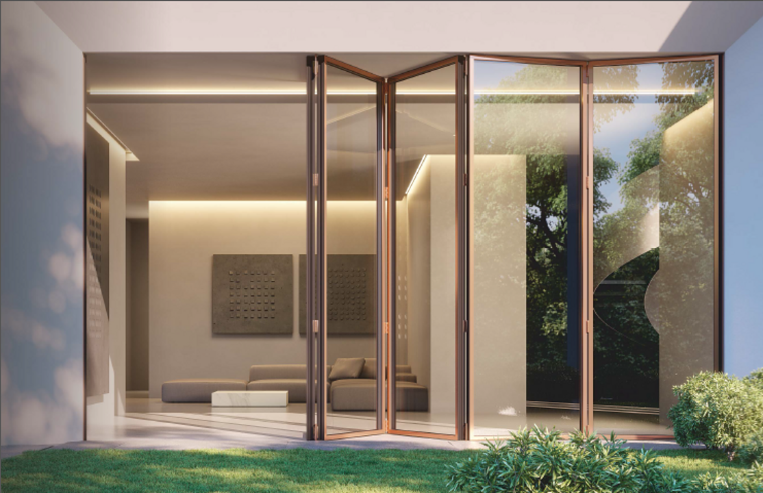 Minimal Bi-Fold Door System - Motion 60FS from Motion Facades
