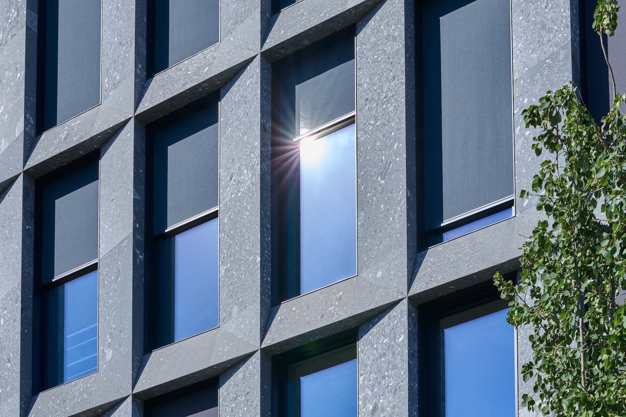 Gallery of Fabric Blinds at Zurich Police and Justice Centre - 10