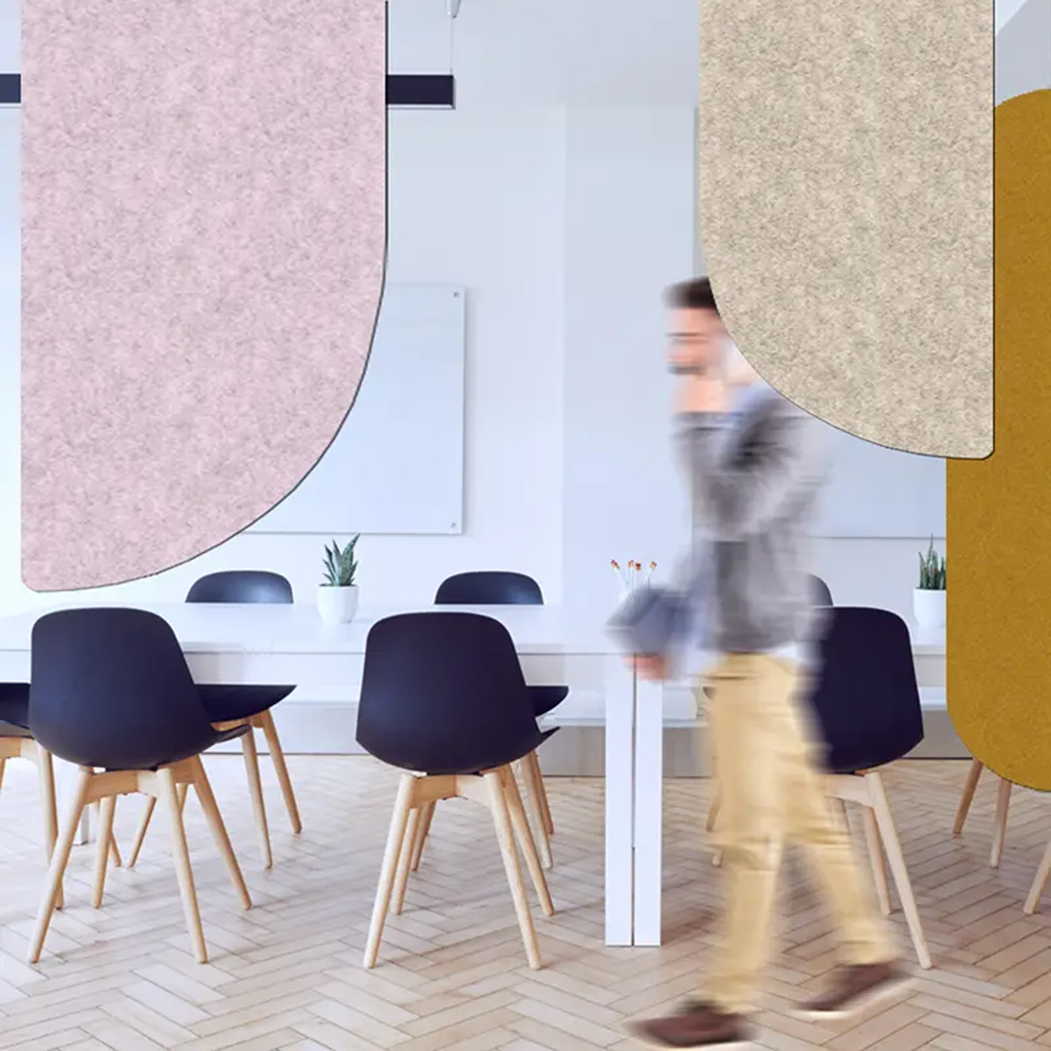 Gallery of Freestanding Cut-Out Acoustic Panel - Baffle XL - 6