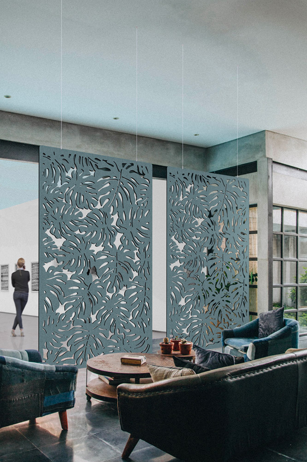 Gallery of Freestanding Cut-Out Acoustic Panel - Baffle XL - 2