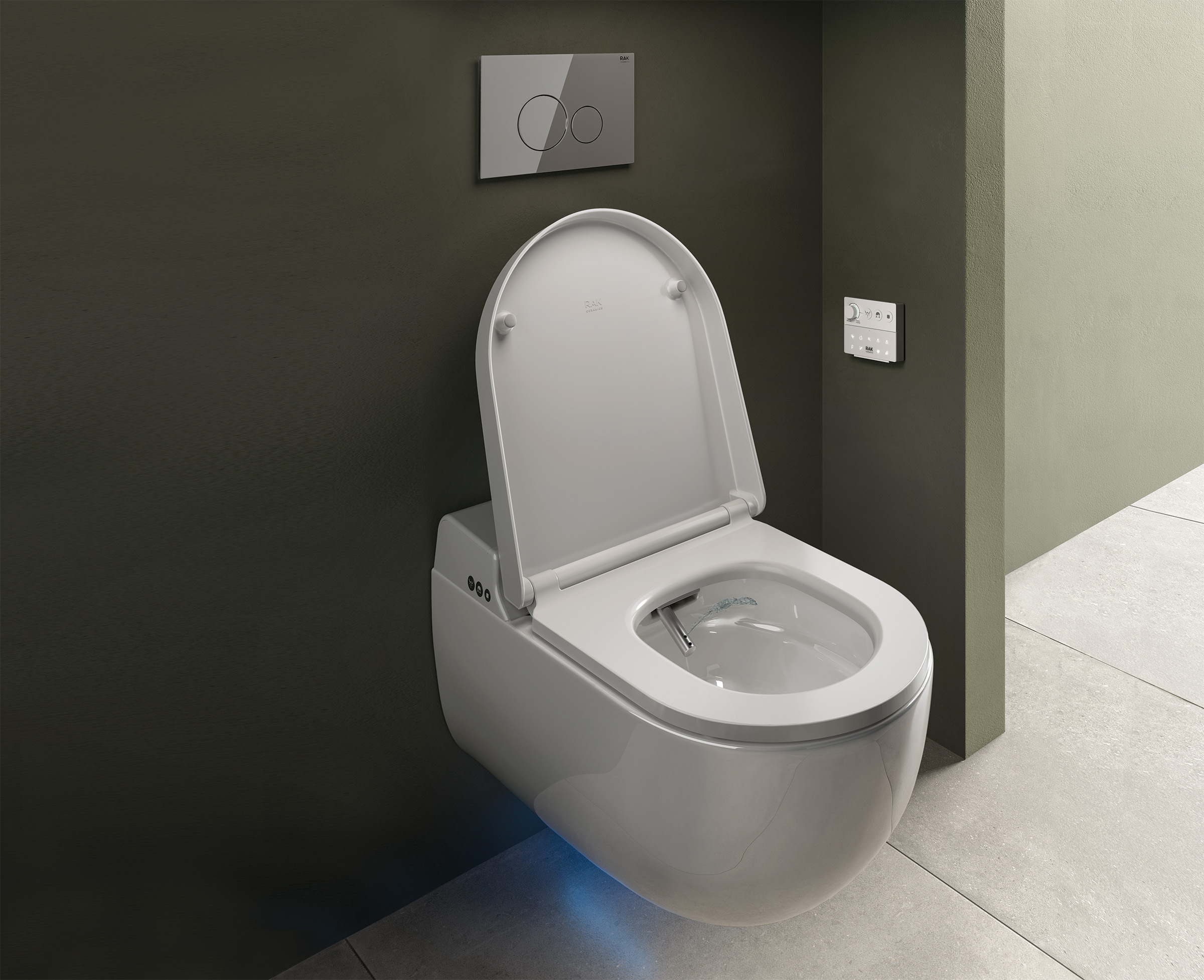 Smart Toilets – RAK-Cleon Hygiene Technology from Rak ceramics