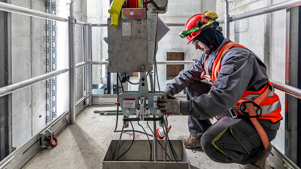 Elevator System - Schindler CLIMB Lift from Schindler Group