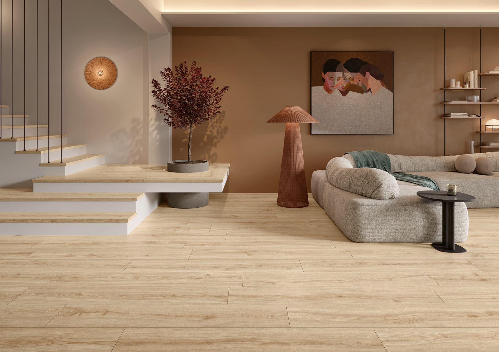 Glazed Porcelain Tiles - Heartwood from Love Tiles