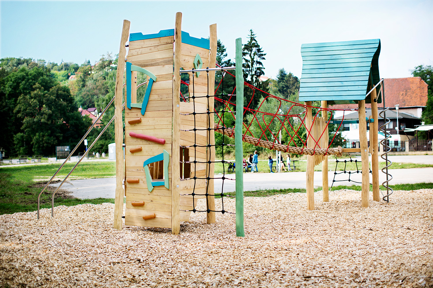 Parques infantiles - Robinia Natural de KOMPAN