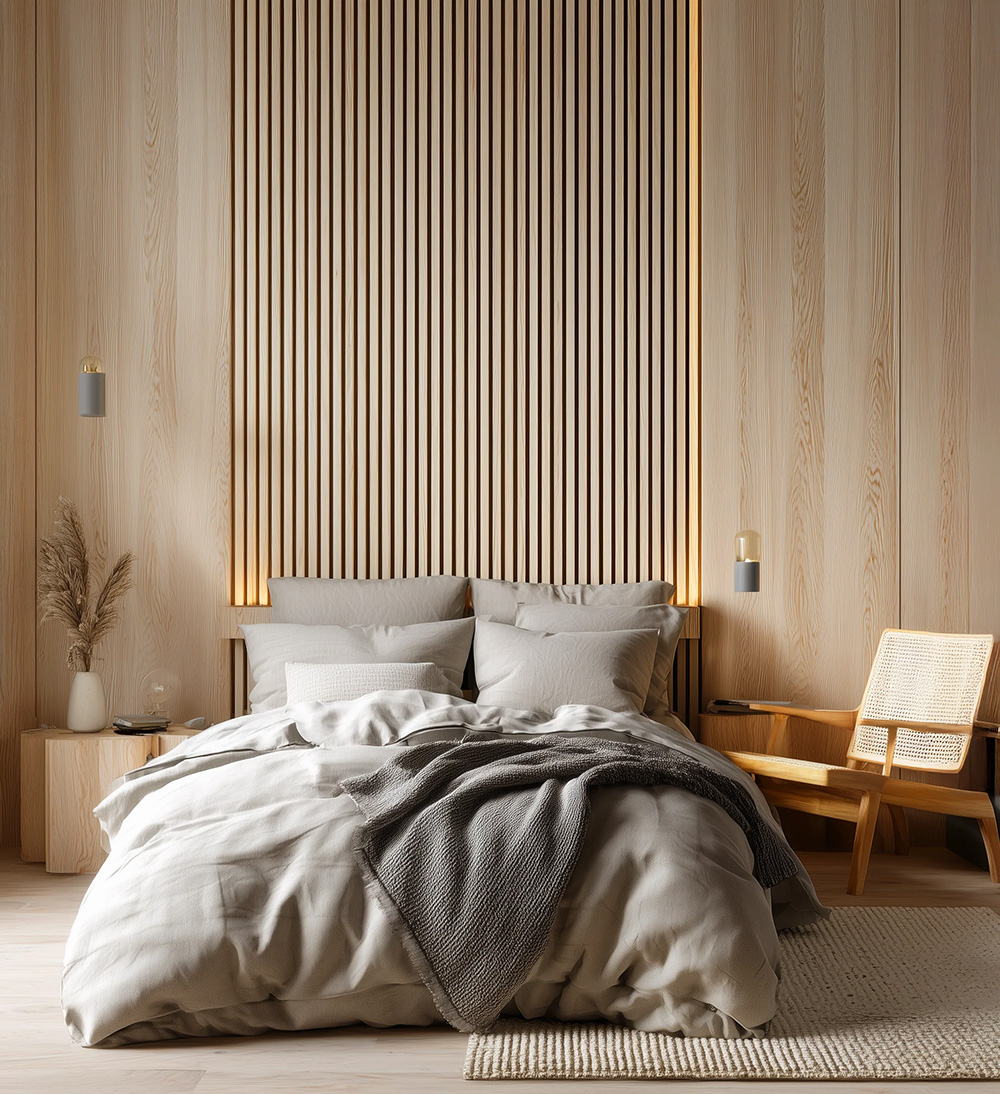 Galeria de Paneles ranurados - The Wall - 2