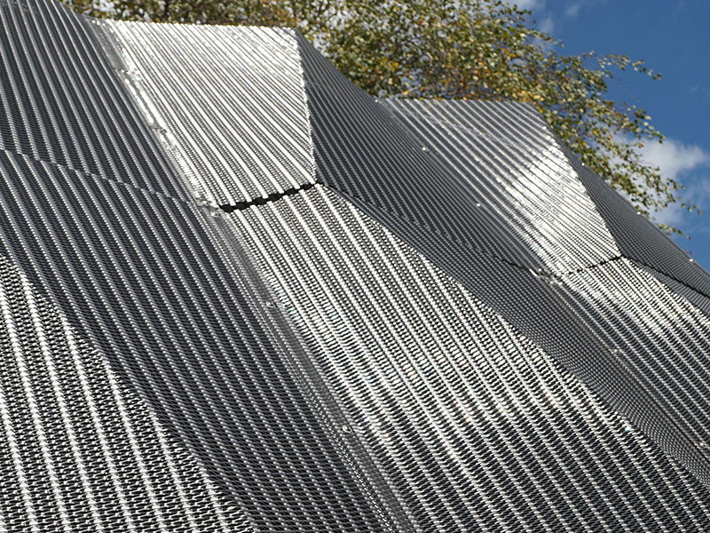 Gallery of Architectural Wire Meshes - 3D Mesh Façade - 4