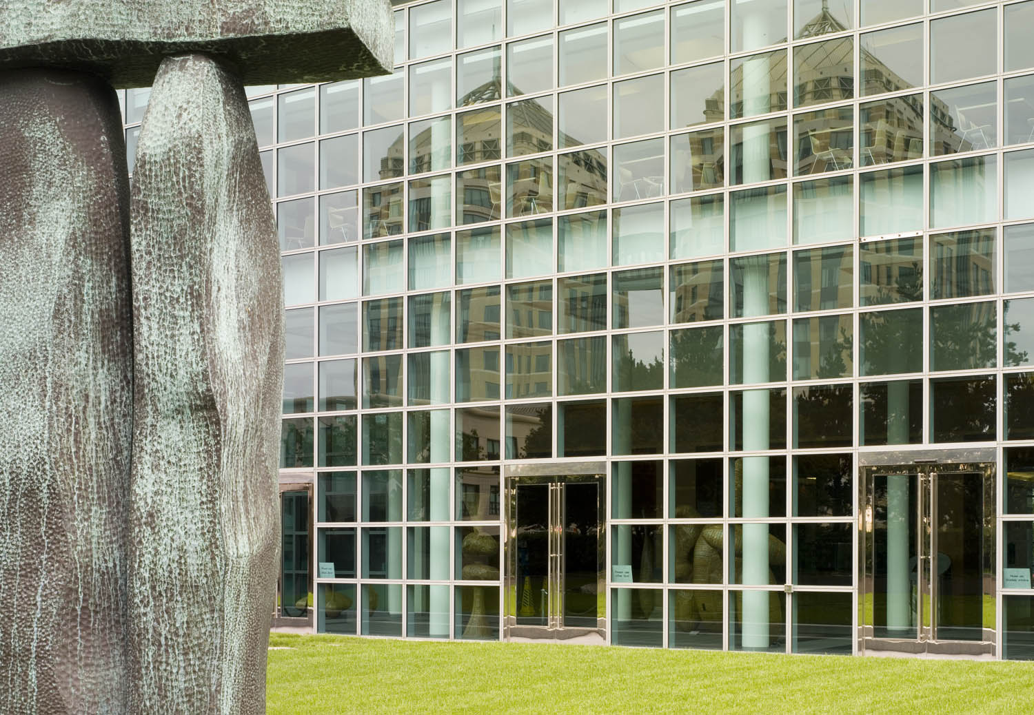 Gallery of Metallic Doors - Formed Stainless Steel Balanced Door - 3