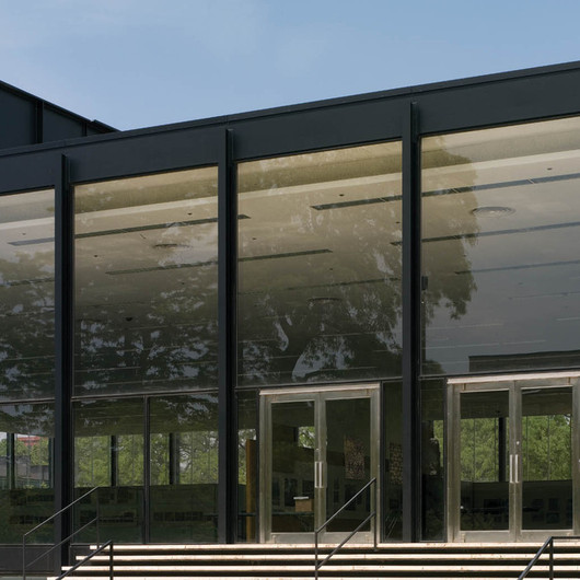 Metallic Doors - Formed Stainless Steel Balanced Door from Ellison Bronze