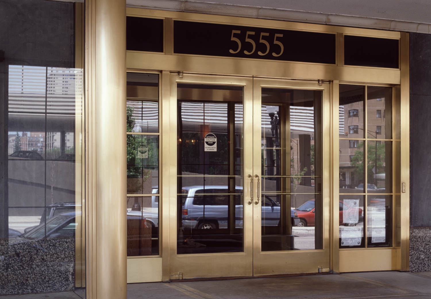 Gallery of Bronze Doors - Formed Bronze Balanced Doors - 6