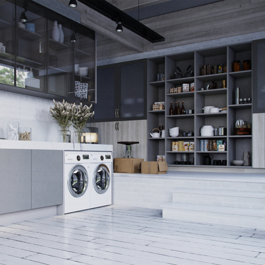 Muebles y complementos para Lavanderías de Todeschini
