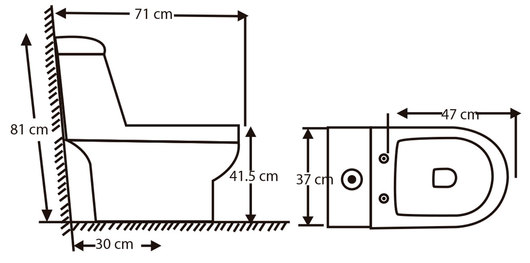 WC Tecnobath de Valmex
